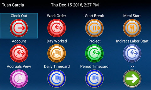 InTouch Terminals and Workforce AutoTime