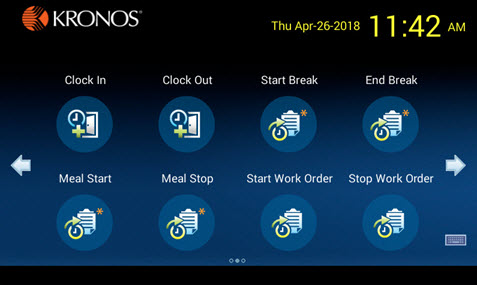InTouch Terminals and Workforce AutoTime